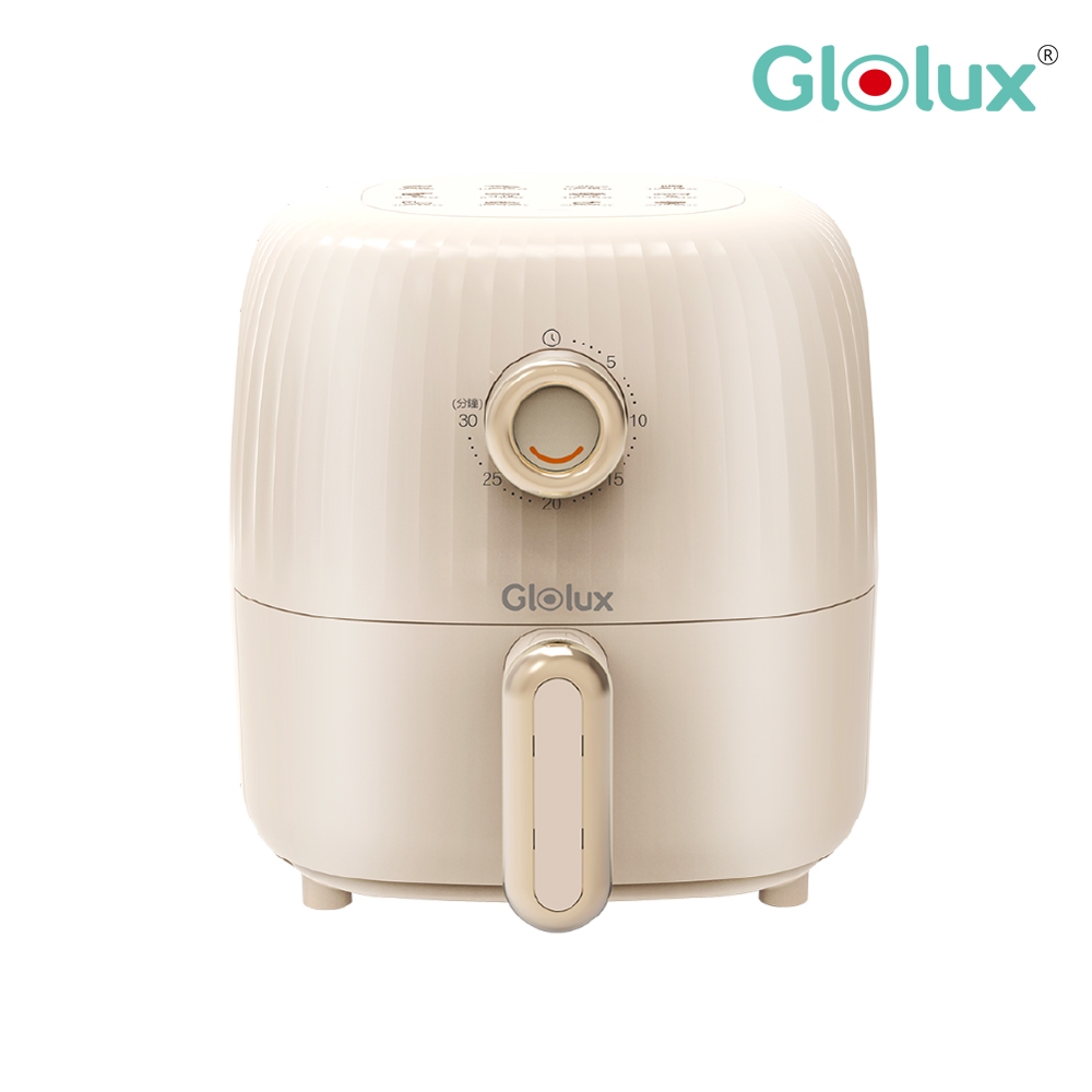 Glolux miniQ 2L健康無油氣炸鍋-經典奶茶 AF201-MT | 蝦皮購物