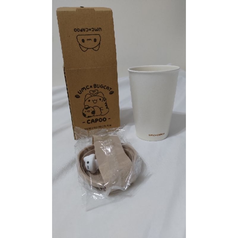 聯電2024股東會紀念品 隱藏版 咖啡色 CAPOO 咖波貓 UMCx咖波聯名限定永續隨行杯 | 蝦皮購物
