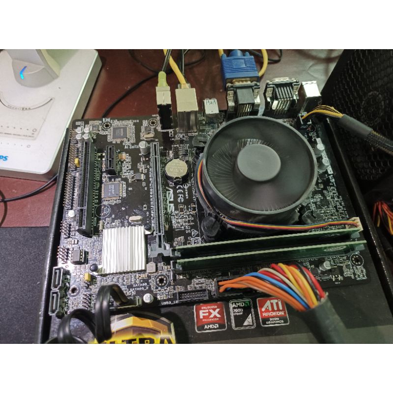 超值套餐 華碩H110M主機板+8G DDR4 + i3 6100 + 宇瞻SSD 240G Win10 系統安裝正常 | 蝦皮購物