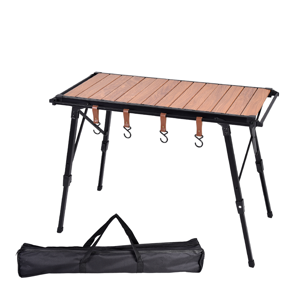 【台灣24H出貨】【尋露】CLS IGT桌 戰術桌 43~64cm高度可調 戶外鋁板桌蛋捲桌露營折疊便攜可升降野餐燒烤 | 蝦皮購物