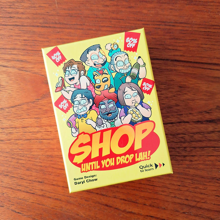 【桌遊老爹】Shop Until You Drop Lah!瞎拚袋禍日 | 蝦皮購物