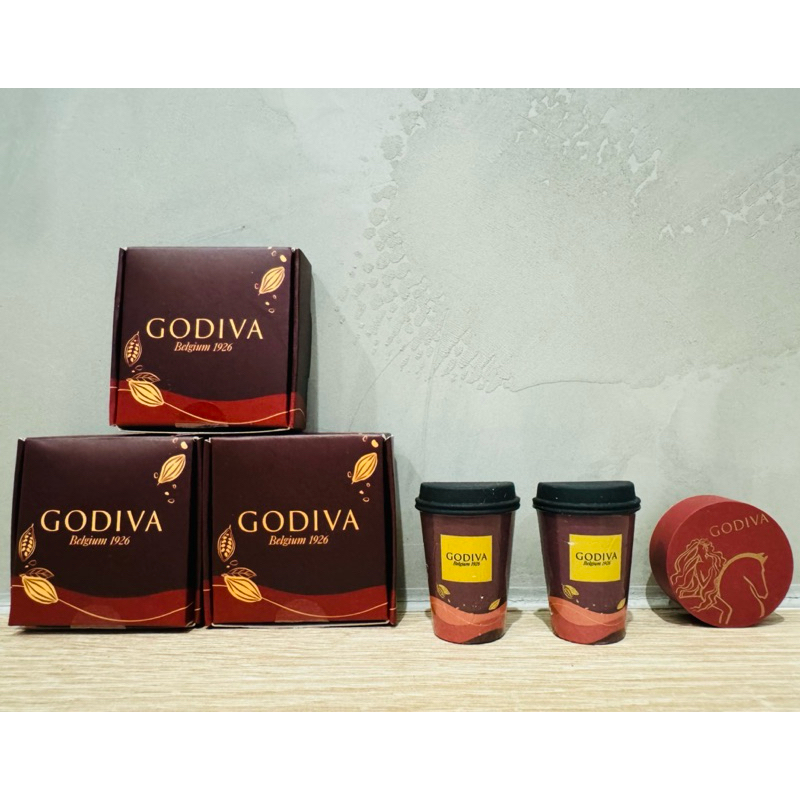 GODIVA 7-11 磁鐵 可愛造型冰箱貼 杯子造型 GODIVA夫人 | 蝦皮購物
