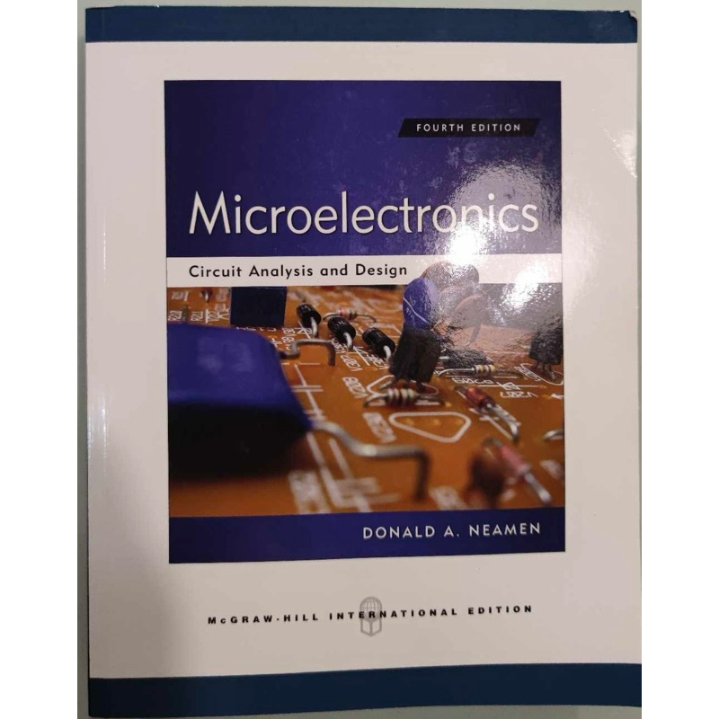 微電子學 電子學 Microelectronics Circuit Analysis and Design 4/E | 蝦皮購物