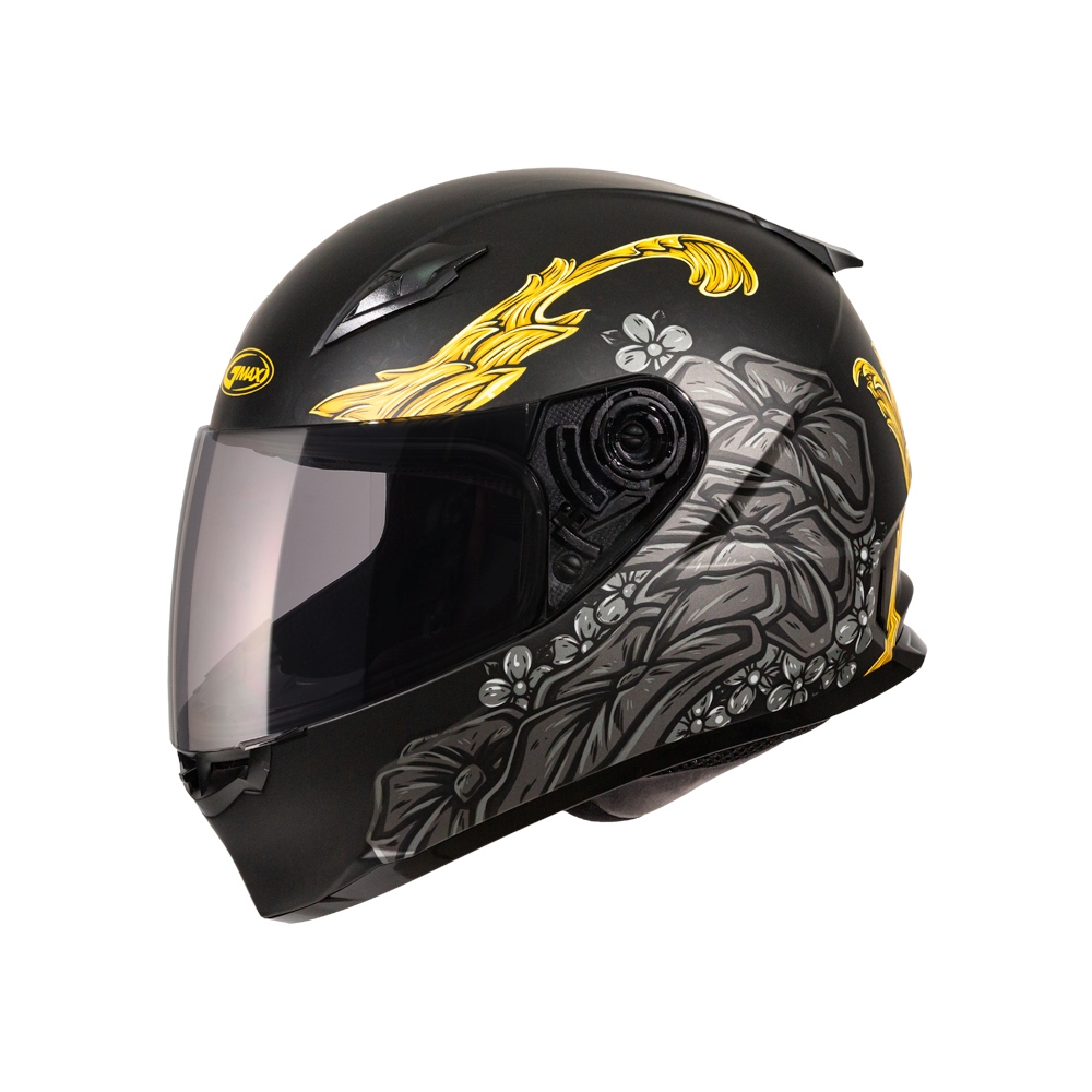 【SOL Helmets】GMAX FF-49全罩式安全帽 (亞蘿_消光黑/金) ｜ SOL安全帽官方商城 | 蝦皮購物