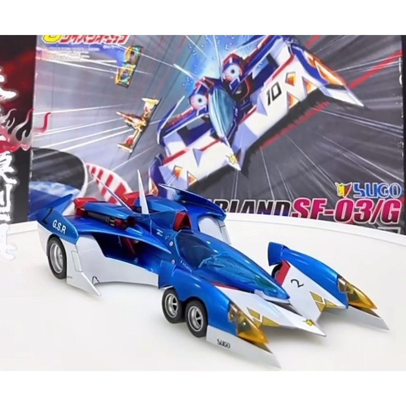 青島社 1/24 閃電霹靂車 花環 SF-03/G 加蘭特配色 靜態模型 代工+噴漆+組裝+ | 蝦皮購物