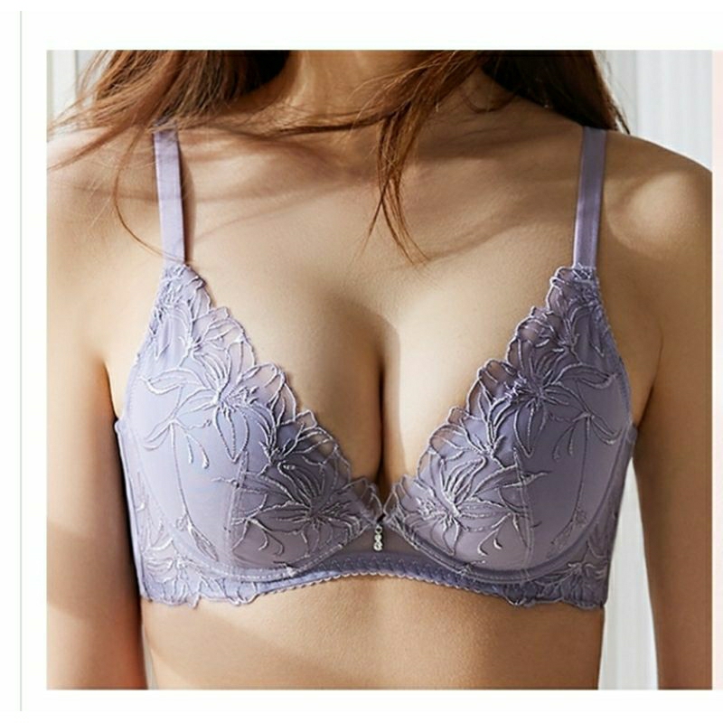 蕾黛絲 心動蔓延V真水內衣 C70 C75 M L 沉靜灰紫 | 蝦皮購物