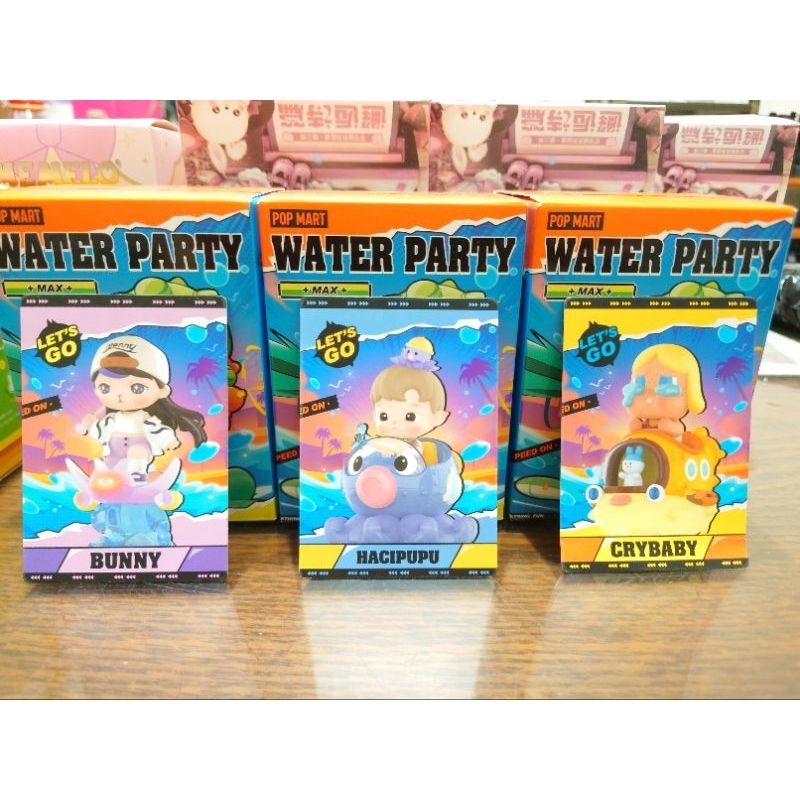 popmart 泡泡瑪特 water party 水上派對 | 蝦皮購物