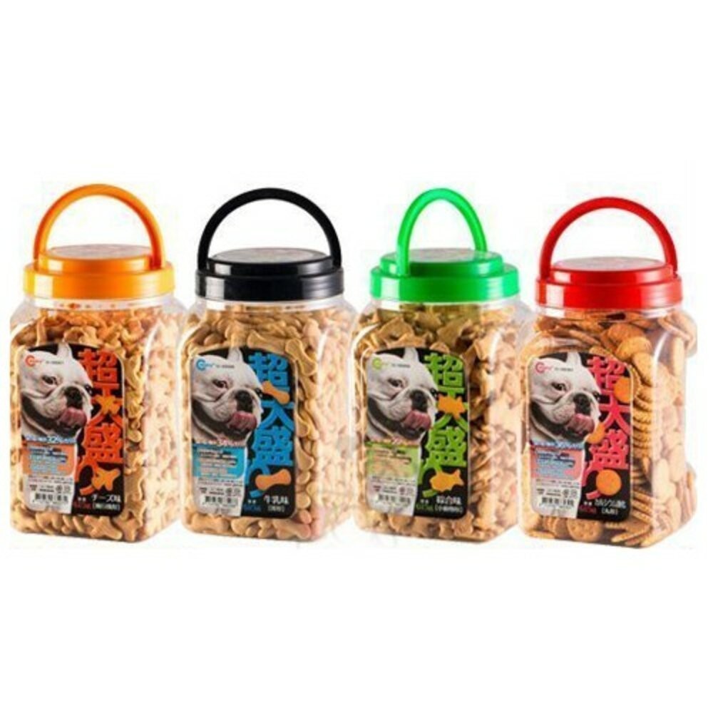 貴貴嚴選 Canary 超大盛 犬用點心615g 牛奶/起司/綜合/維他命 狗餅乾 狗零食 | 蝦皮購物