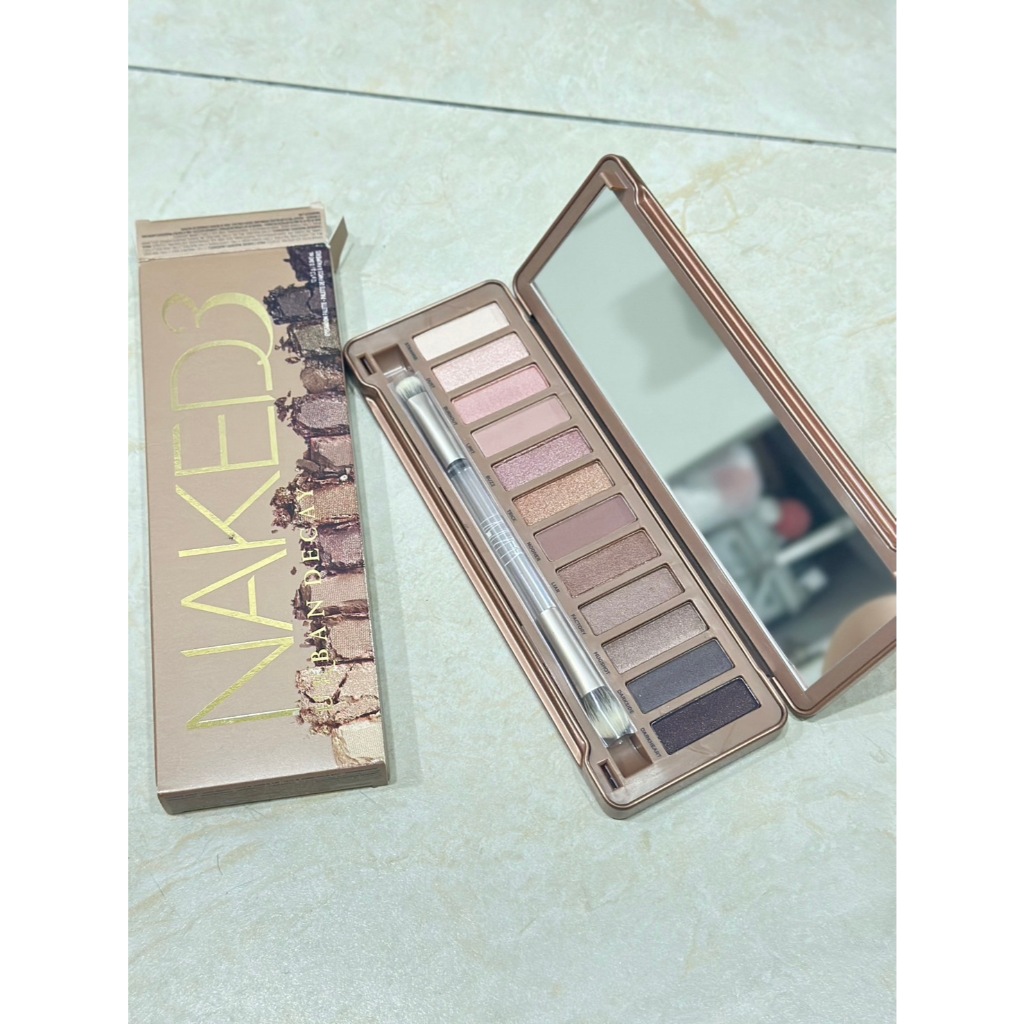 🐾現貨ฅωฅ｜Urban Decay｜UD衰敗城市 12色眼影盤 NAKED3 玫瑰盤 | 蝦皮購物