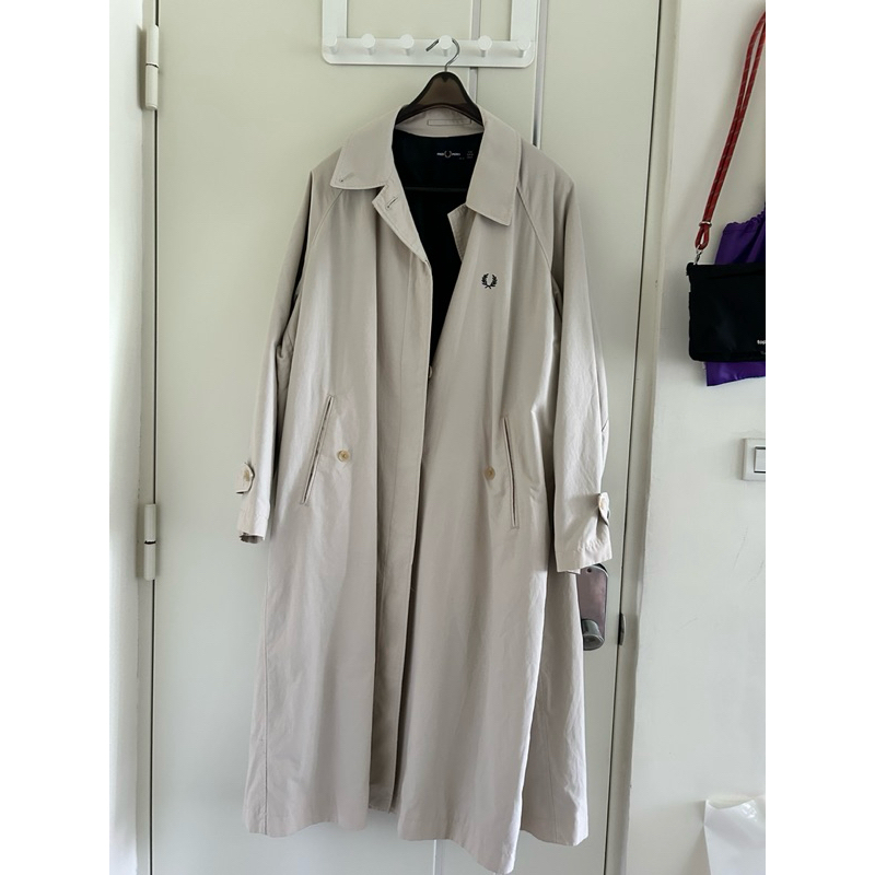 二手 Fred Perry 風衣外套OVERCOAT beams | 蝦皮購物