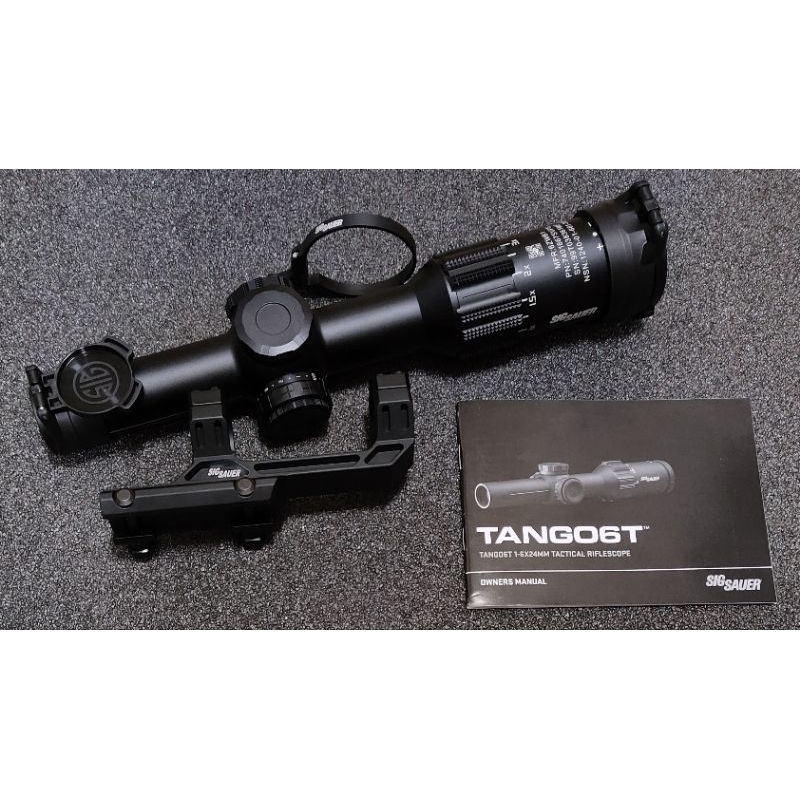 【預購】復刻 TANGO 6T 1-6x24 FFP + SIG鏡座 | 蝦皮購物