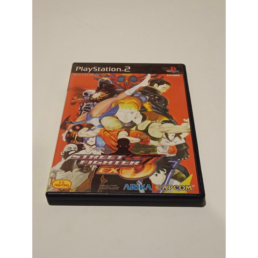 PS2 日版 快打旋風 EX3 街霸 格鬥 SUPER STREET FIGHTER playStation 2 | 蝦皮購物