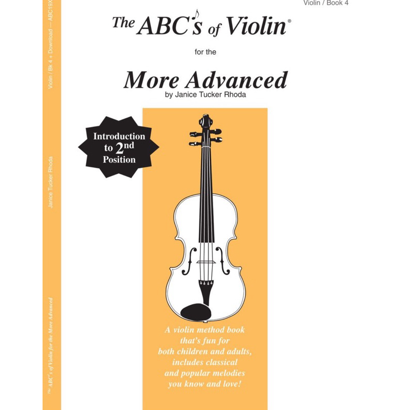 Janice Tucker Rhoda The ABCs of Violin Book4 | 蝦皮購物