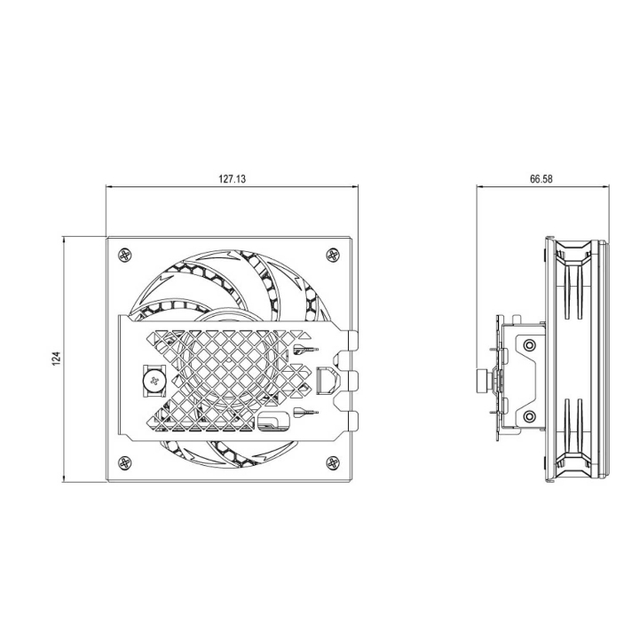 SilverStone 銀欣 FDP02 SST-FDP02 外接式散熱模組 外接式風扇 SST-FDP02B 光華商場 | 蝦皮購物