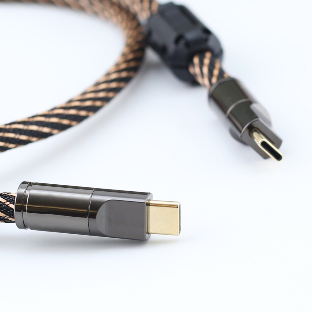 進口線材 發燒USB線A-C【M57】日本 佳耐美 電腦解碼器連接線typec usb 音頻線 TYPE-C | 蝦皮購物