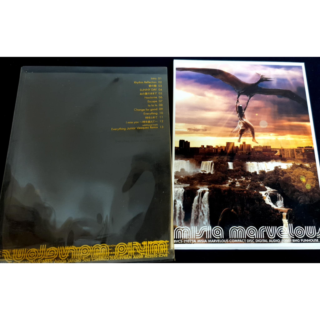 MISIA米希亞-marvelous不思議 有外層塑膠套 日版 CD | 蝦皮購物