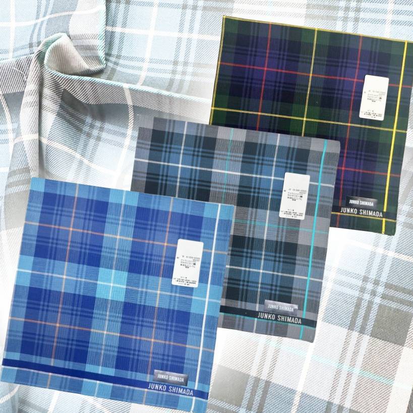 【e2life】日本 JUNKO SHIMADA 100% 純棉 男 手帕 | 蝦皮購物
