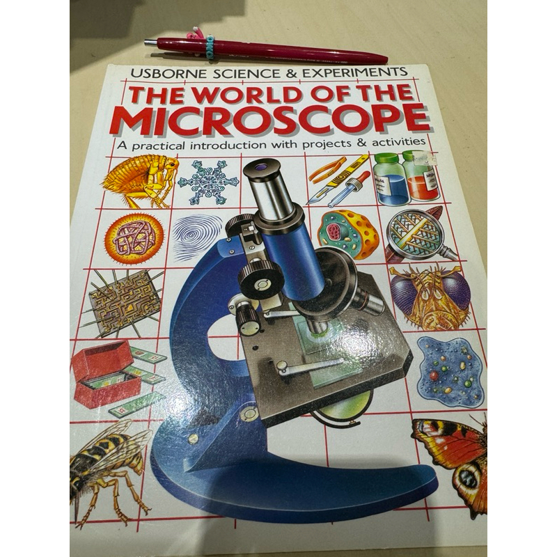 The world of the microscope 顯微鏡 平裝書 英文讀本 科學 實驗 | 蝦皮購物