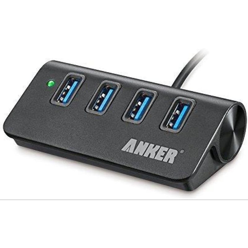 Anker A7507 USB 3.0 4埠 鋁製 HUB 集線器 5Gbps | 蝦皮購物