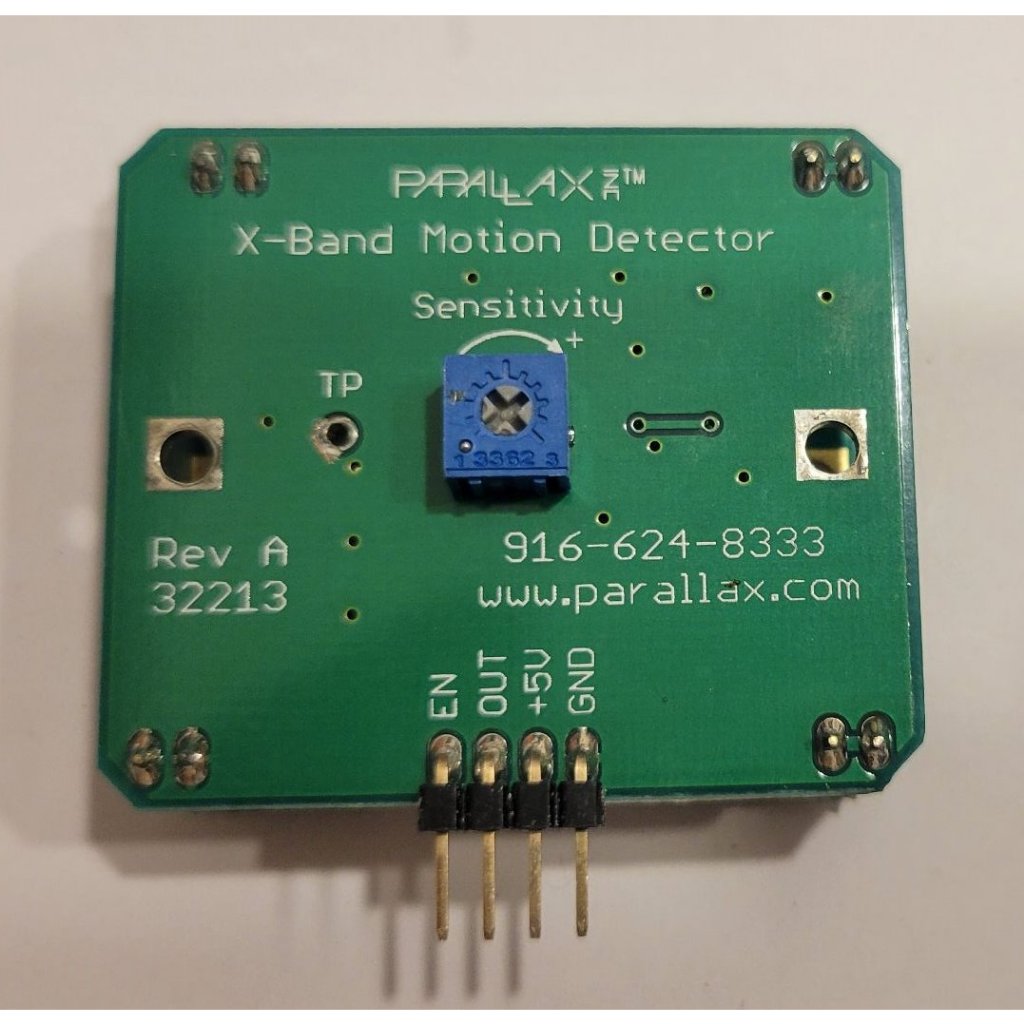 Parallax X Band Motion Detector 都卜勒雷達移動感測器(含Arduino程式) | 蝦皮購物