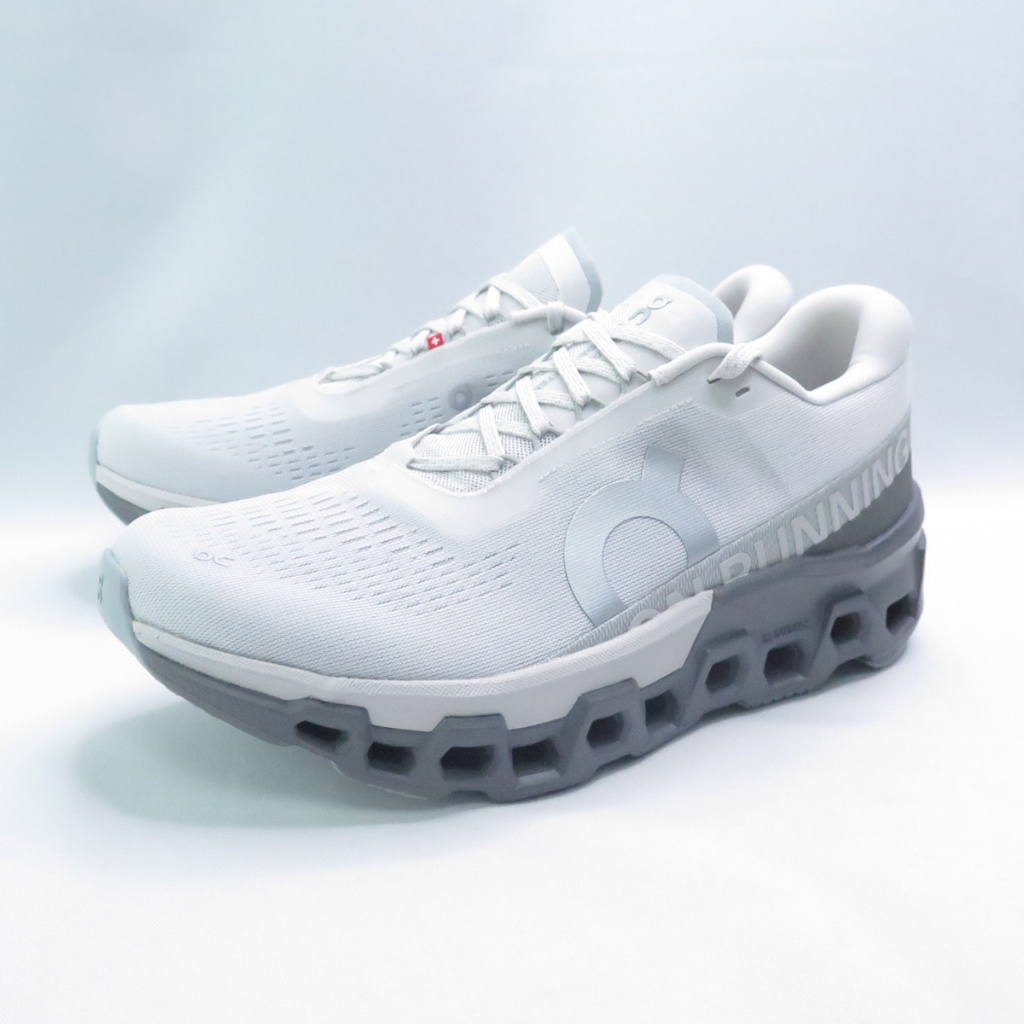 On 瑞士昂跑 3ME10122564 Cloudmonster 2 男 路跑鞋 冰霜灰/岩石灰 | 蝦皮購物