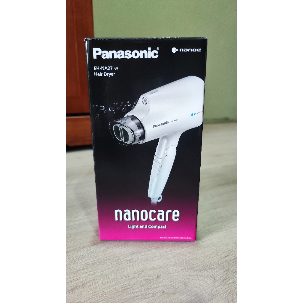 Panasonic 奈米 水離子 吹風機 EH-NA27-W 全新 | 蝦皮購物