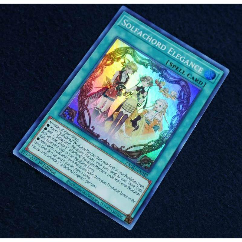 HCP遊戲王 ANGU-EN022 美英1刷 亮面 DoReMi和弦 優雅X1(M/NM)=DBAG-JP022 | 蝦皮購物