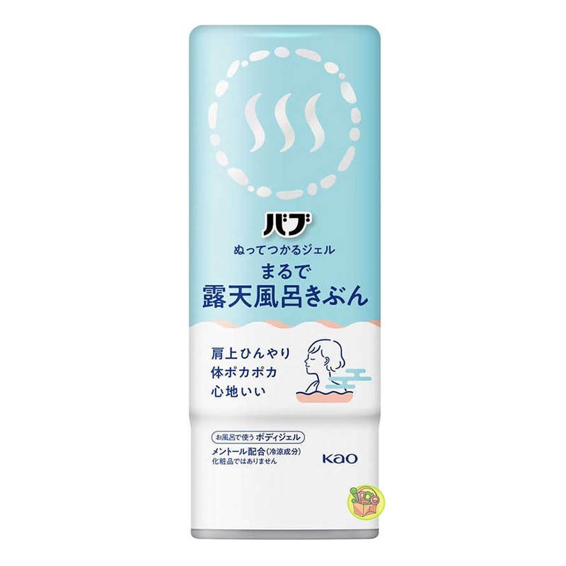 【JPGO】日本製 kao花王 露天風呂 涼感入浴身體凝膠 170g | 蝦皮購物