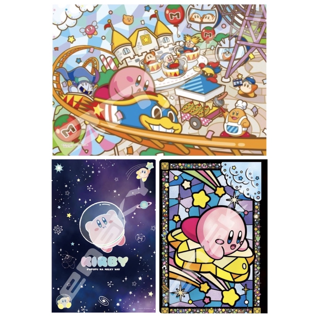 [小樂]蝦皮代開發票 日版 Ensky 星之卡比 卡比 星星卡比 卡比之星 任天堂 拼圖 透明拼圖 208片 300片 | 蝦皮購物