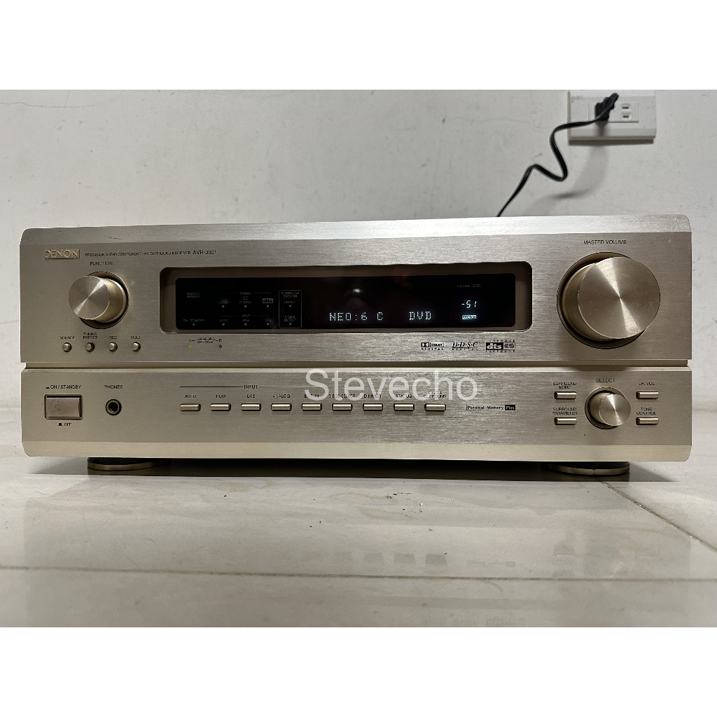 日本製造 Denon AVR-3801 5.1聲道 光纖 同軸 環繞擴大機 全新副廠遙控器 | 蝦皮購物