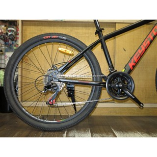 【冠鑫自行車】愛爾蘭 最新款 KEYSTO KS-007 26吋 21速 指撥定位變速 機械碟煞 登山車 通勤車 黑紅 | 蝦皮購物