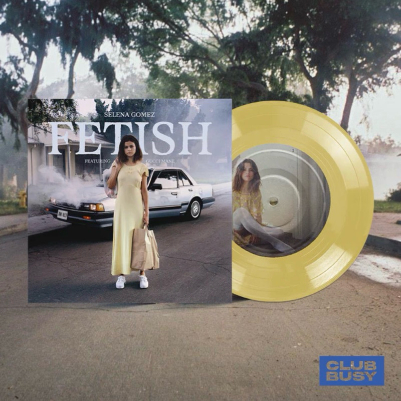 🔥預購 Selena Gomez ‘Fetish’ 限量7吋單曲黃色彩膠唱片 [黑膠LP] | 蝦皮購物