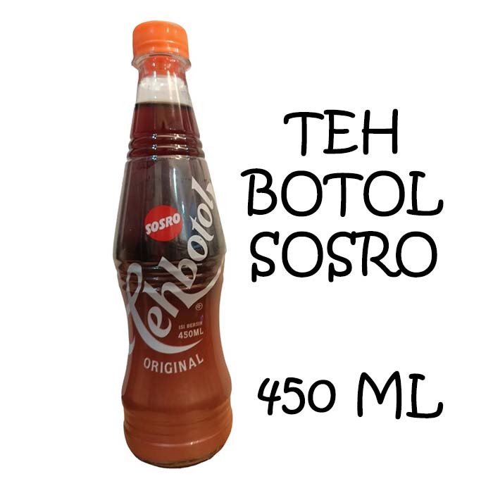 Minuman Teh Melati Teh Botol Sosro Original 450ML | 蝦皮購物