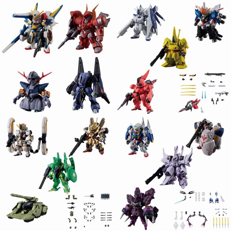 小飛俠公仔店 全新現貨 FW鋼彈FW GUNDAM CONVERGE PLUS+001~+019(雪崩能天使，GP02) | 蝦皮購物