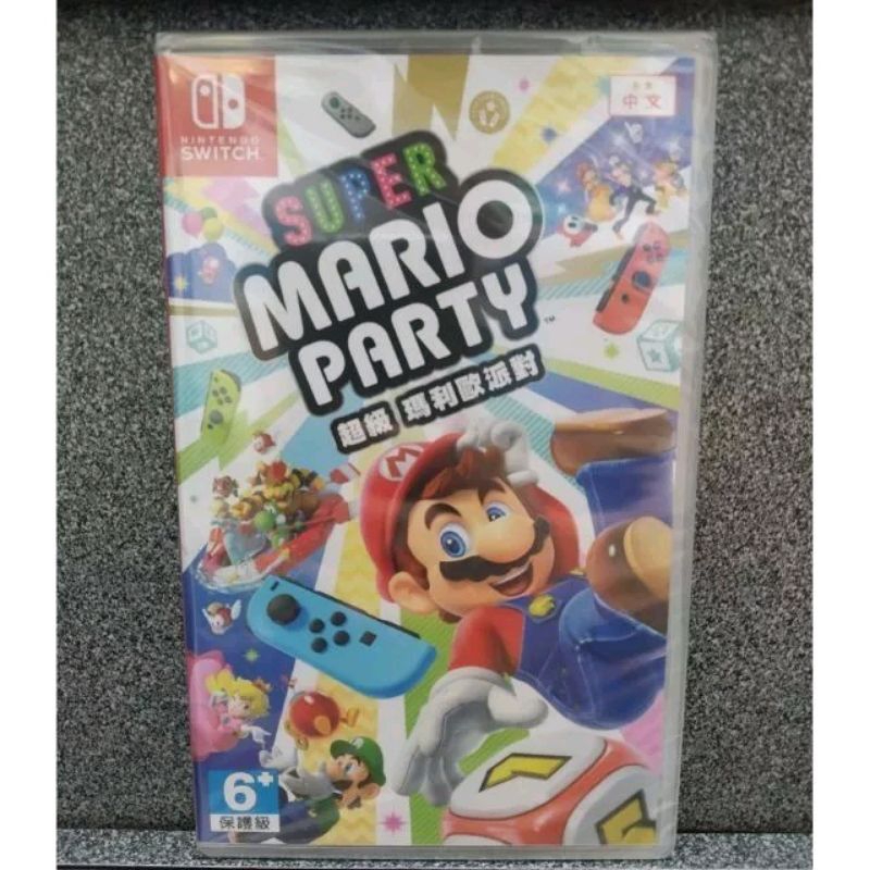 可刷卡 全新未拆 中文封面 瑪利歐派對 任天堂 switch ns oled lite | 蝦皮購物
