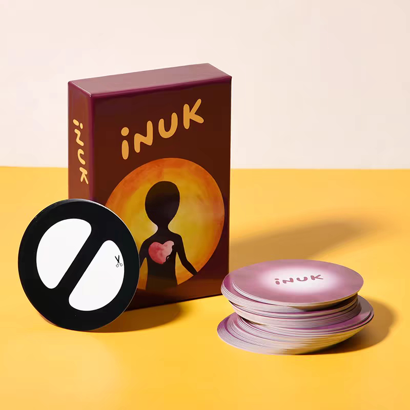 OH卡因紐特卡牌潛意識投射卡桌遊圓形歐卡拓展心靈修行緩解焦慮INUK卡歐卡正念 | 蝦皮購物