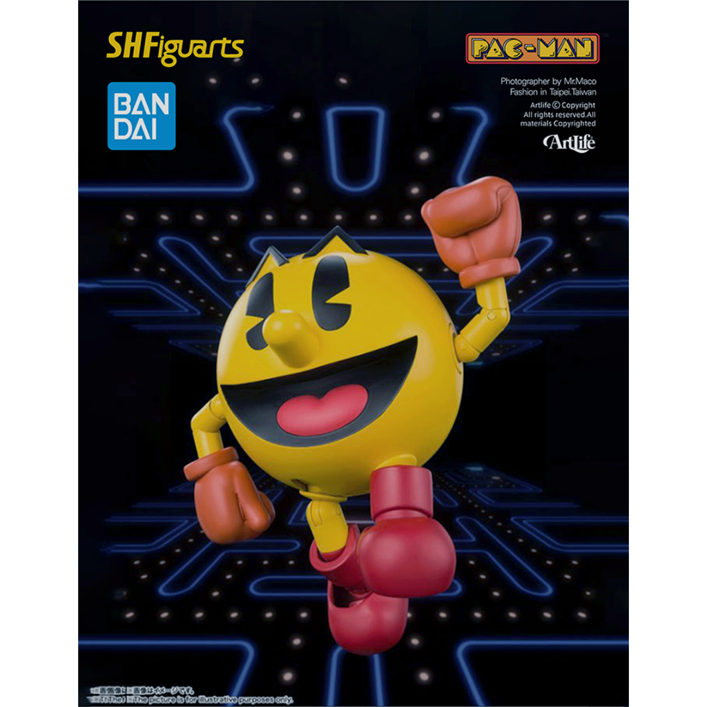 Artlife @ BANDAI 2021 S.H.Figuarts SHF パックマン PACMAN 小精靈 | 蝦皮購物