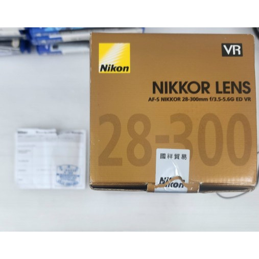 [崴勝3C] 二手加送保護鏡 公司貨 Nikon AF-S 28-300mm F3.5-5.6G ED VR | 蝦皮購物