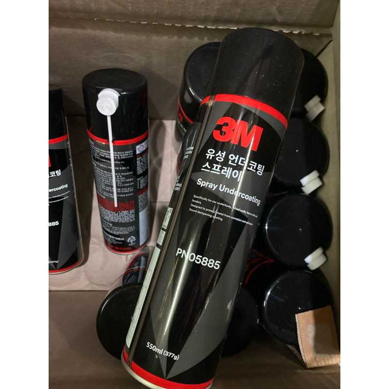㊣TIN汽車㊣韓國進口3M PN 05885膠質底盤隔音防撞漆防鏽漆{油性膠質底盤隔音防撞漆}隔音防水，防銹~可插管噴頭 | 蝦皮購物