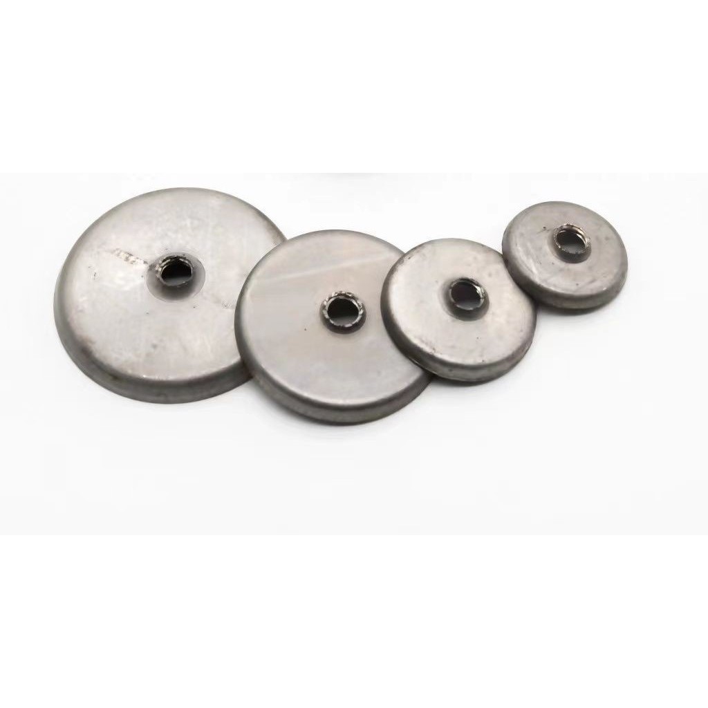 【susumy】不銹鋼圓管翻邊攻牙片 反邊攻牙片 焊接內塞連接件 貨架門窗家具配件 | 蝦皮購物