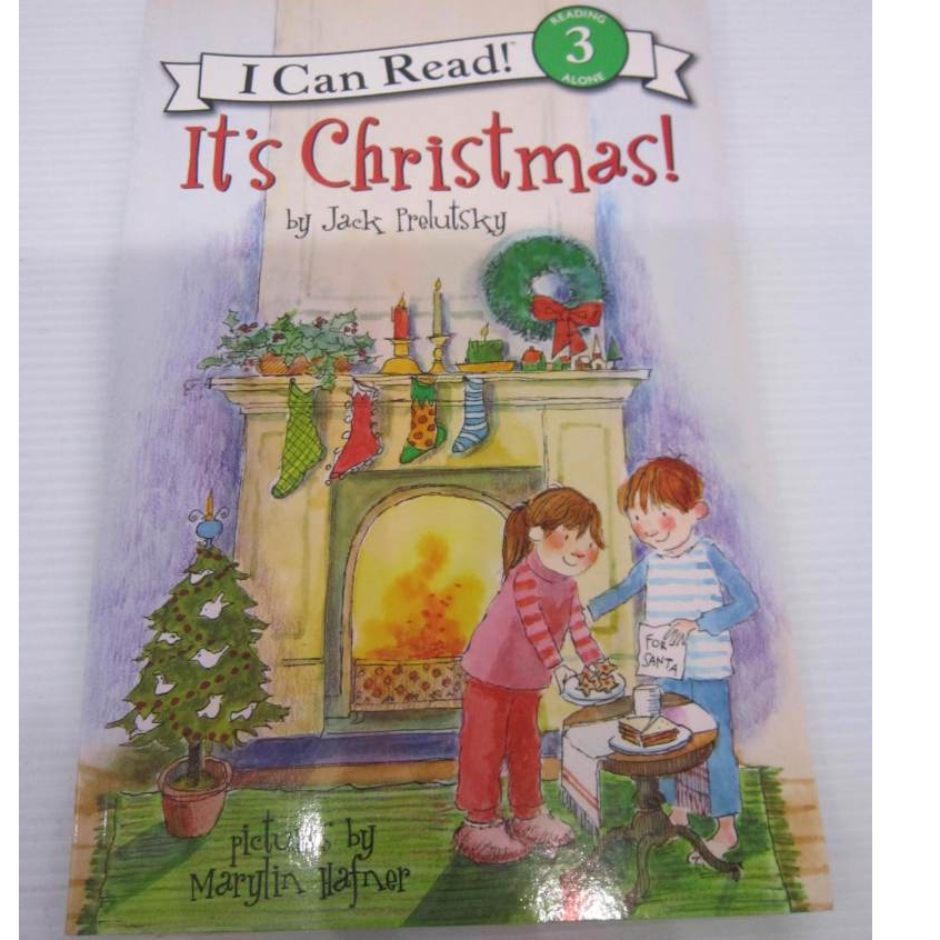 「二手書」I Can Read 3 It's Christmas Jack Prelutsky 英文讀本 Hafner | 蝦皮購物