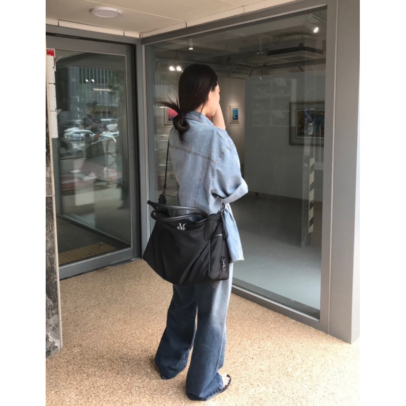 (商品在台)韓國潮牌 MUCENT 防潑水 側背包 肩背包 3 Way 行李袋 大容量 帥氣 | 蝦皮購物