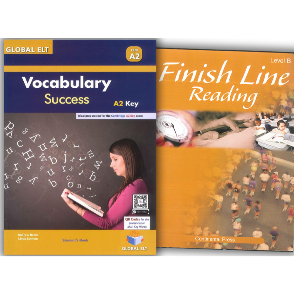 Vocabulary Success A2 + Finish Line Reading (Level B) | 蝦皮購物