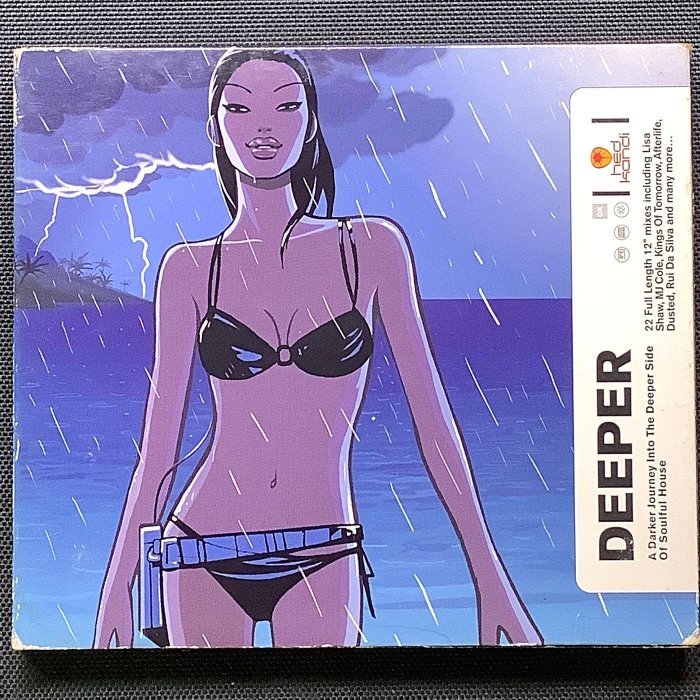 英國「靈魂浩室舞曲/沙發音樂」Hed Kandi-Deeper更深 英國三摺式紙殼版2CD | 蝦皮購物