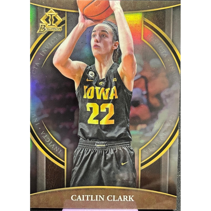 Caitlin Clark 新人卡 2023-24 Bowman WNBA超新星（改變WNBA）的那個女人 | 蝦皮購物