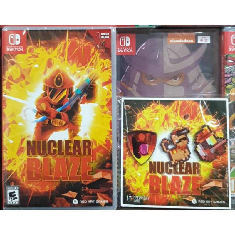 【全新現貨】NS Switch遊戲 Nuclear Blaze 中文版 全球限量發行 類銀河戰士惡魔城 死亡細胞開發新作 | 蝦皮購物