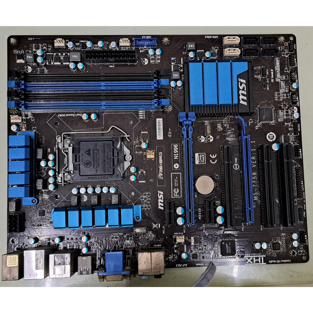 MSI 微星 Z77A-G43 二手故障品 (售出恕無法退換貨) | 蝦皮購物