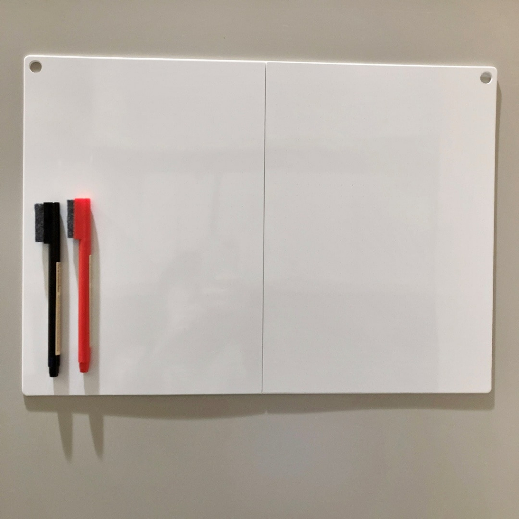 台北發貨蝦皮代開發票 日本MUJI無印良品 可折疊磁吸白板 A3-A4 紅黑筆需另外購買 | 蝦皮購物