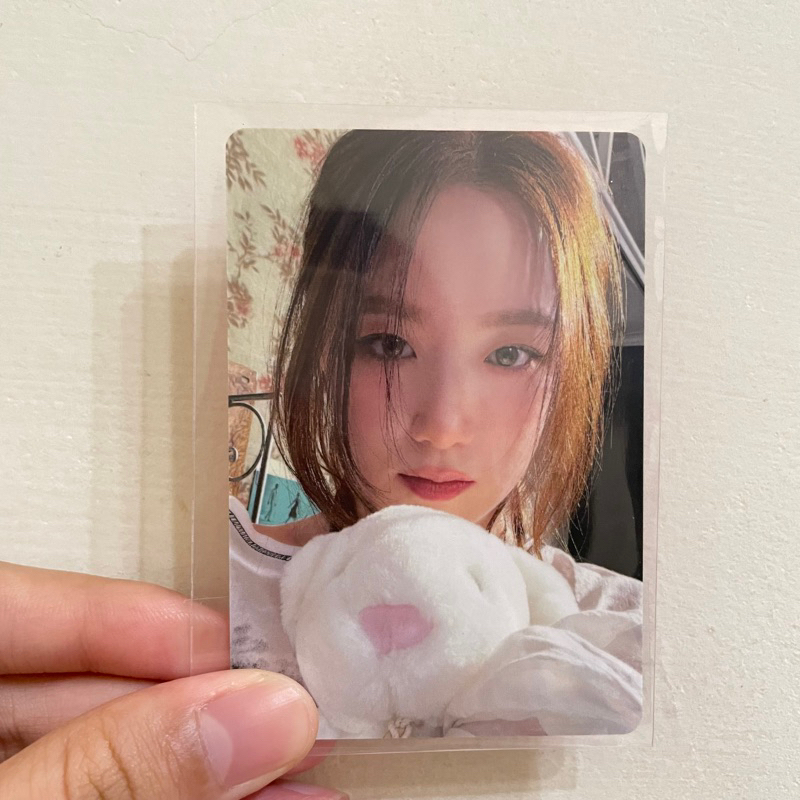 Gidle小卡 舒華小卡 舒華特典卡Bushiya刷 抱兔刷 捧花刷 金髮刷 捧花刷小卡 | 蝦皮購物