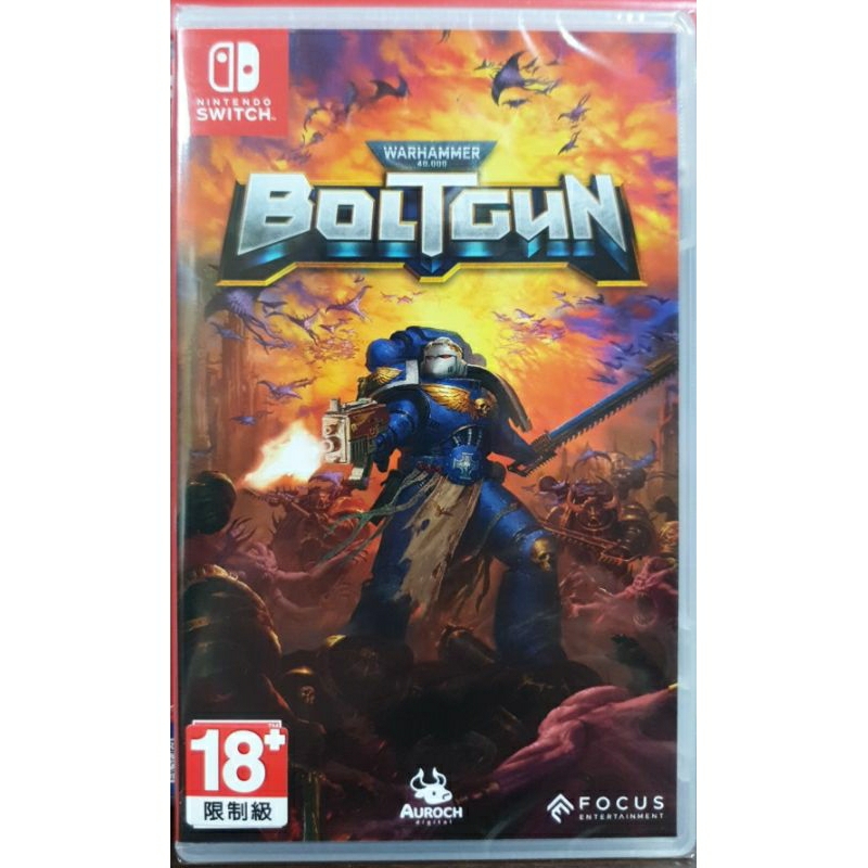 【全新現貨】NS Switch遊戲 Warhammer 戰鎚40K：爆彈槍 中文版 台灣公司貨 第一人稱射擊遊戲 | 蝦皮購物
